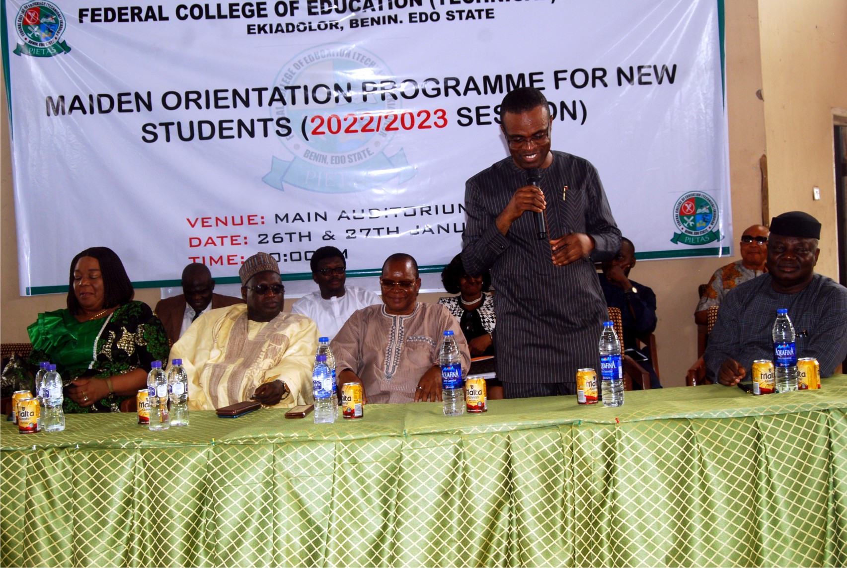 WELCOME: FCETEkiadolor